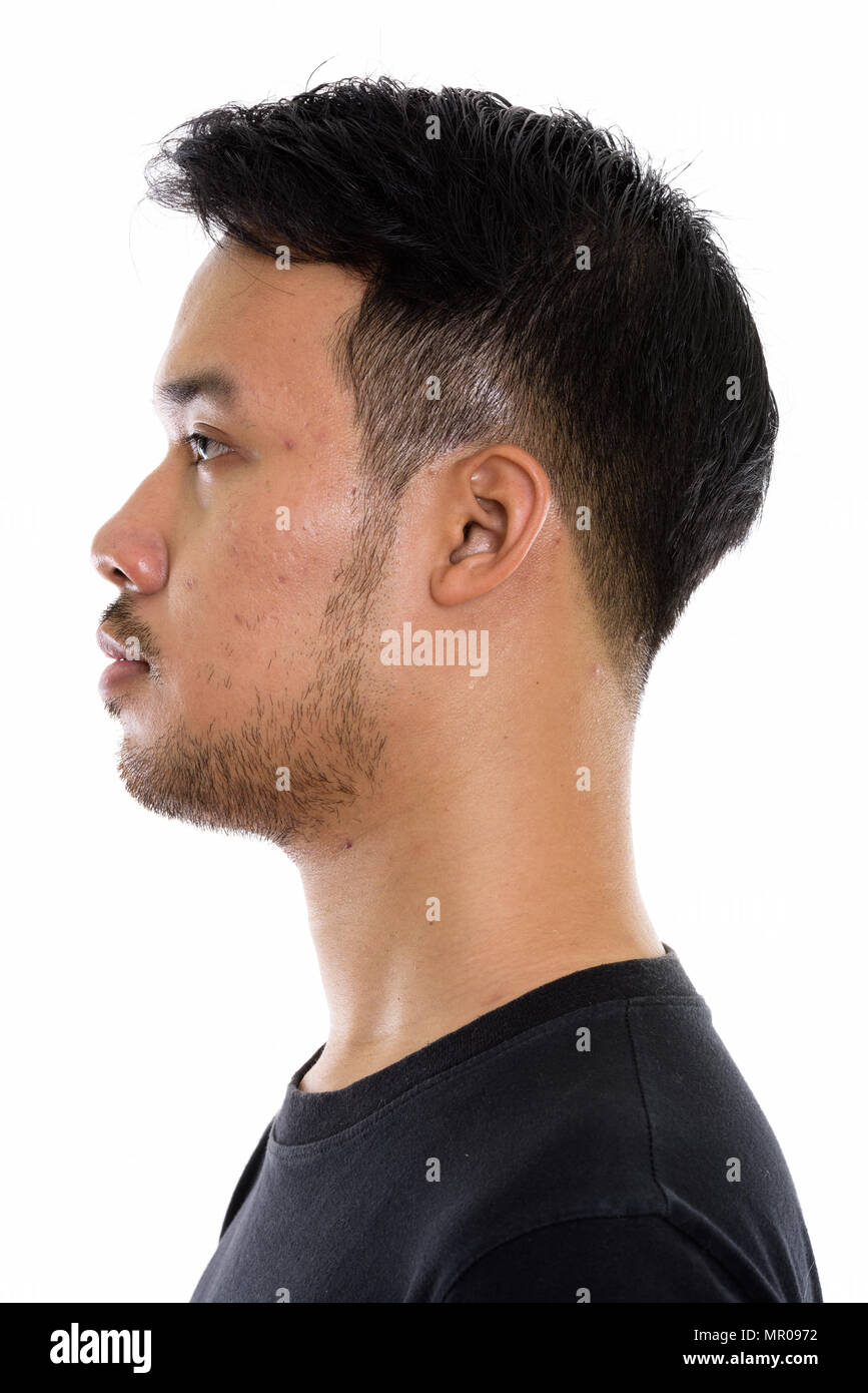 Asian Man Side Profile