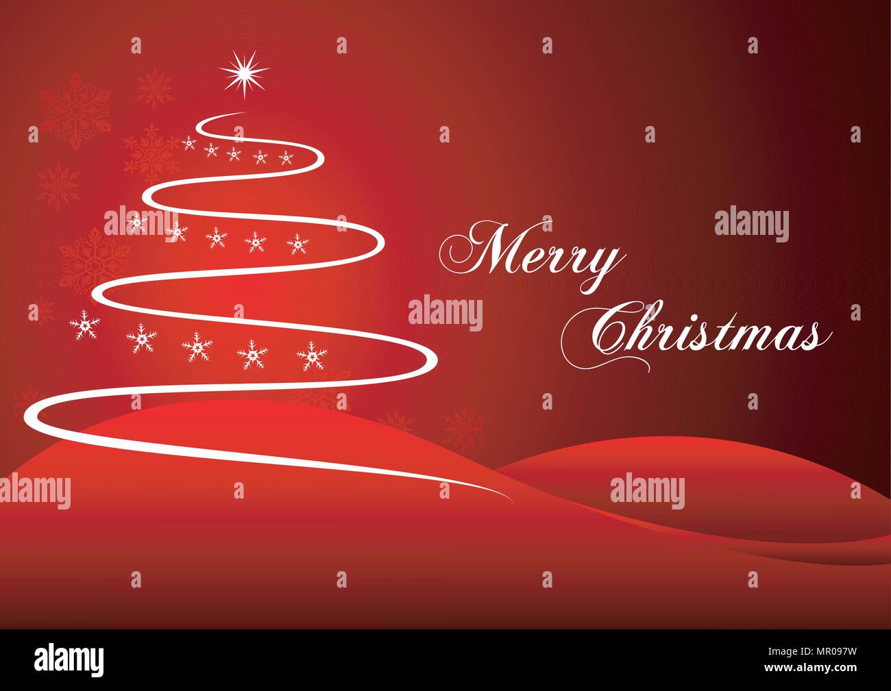 vector design of merry christmas background decoration Stock Vector ...