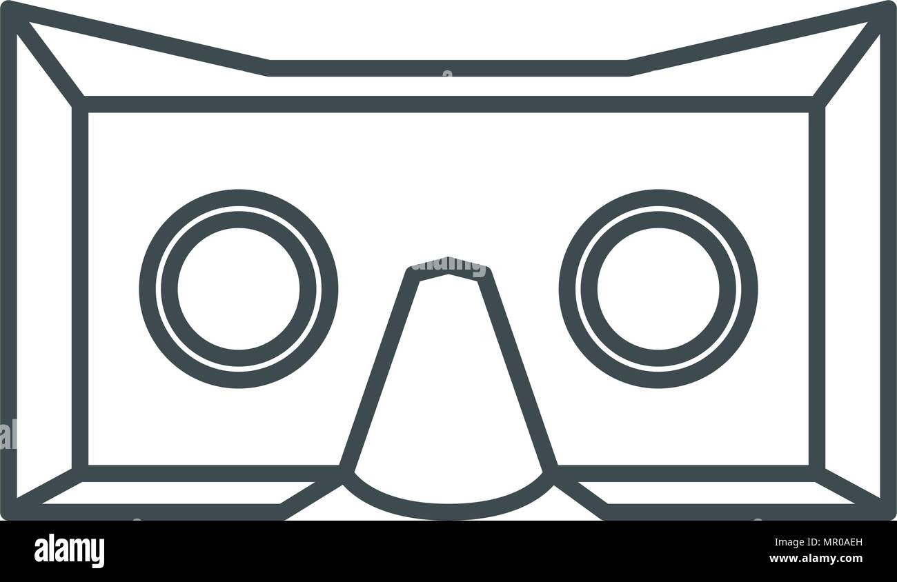 reality virtual mask technology Stock Vector Image & Art - Alamy