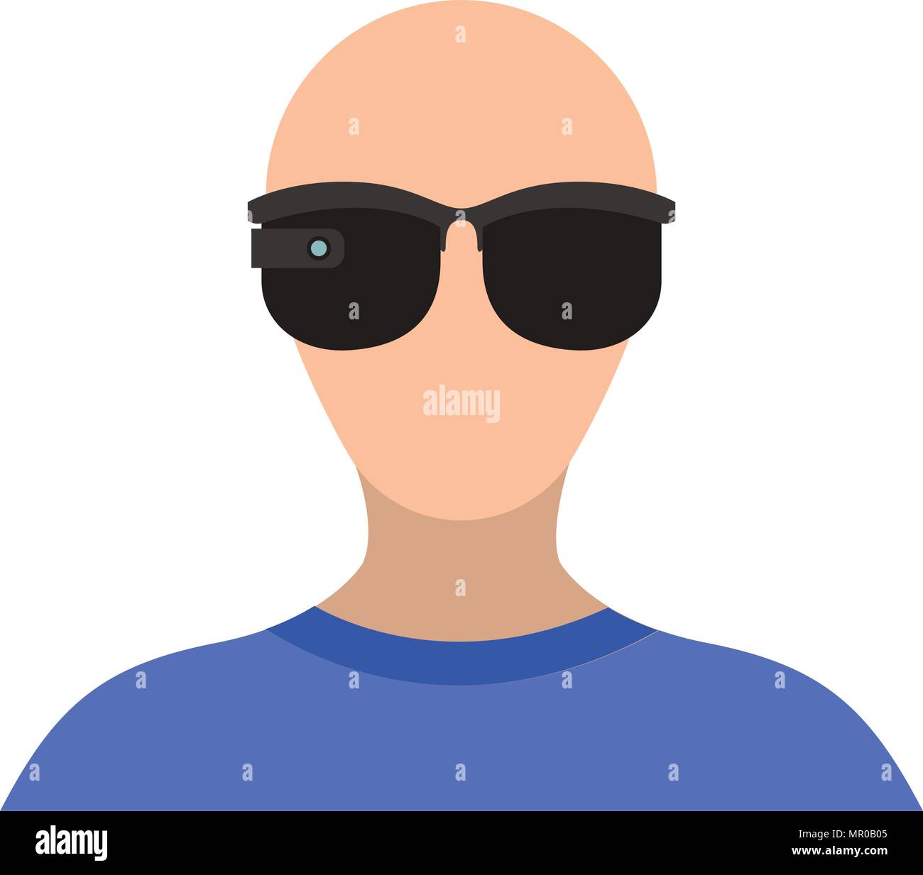Google glasses view Stock Vector Images - Alamy