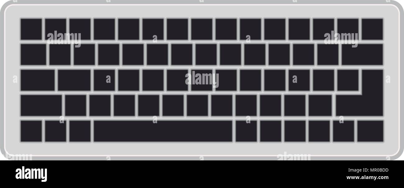 Keyboard detail Stock Vector Images - Alamy