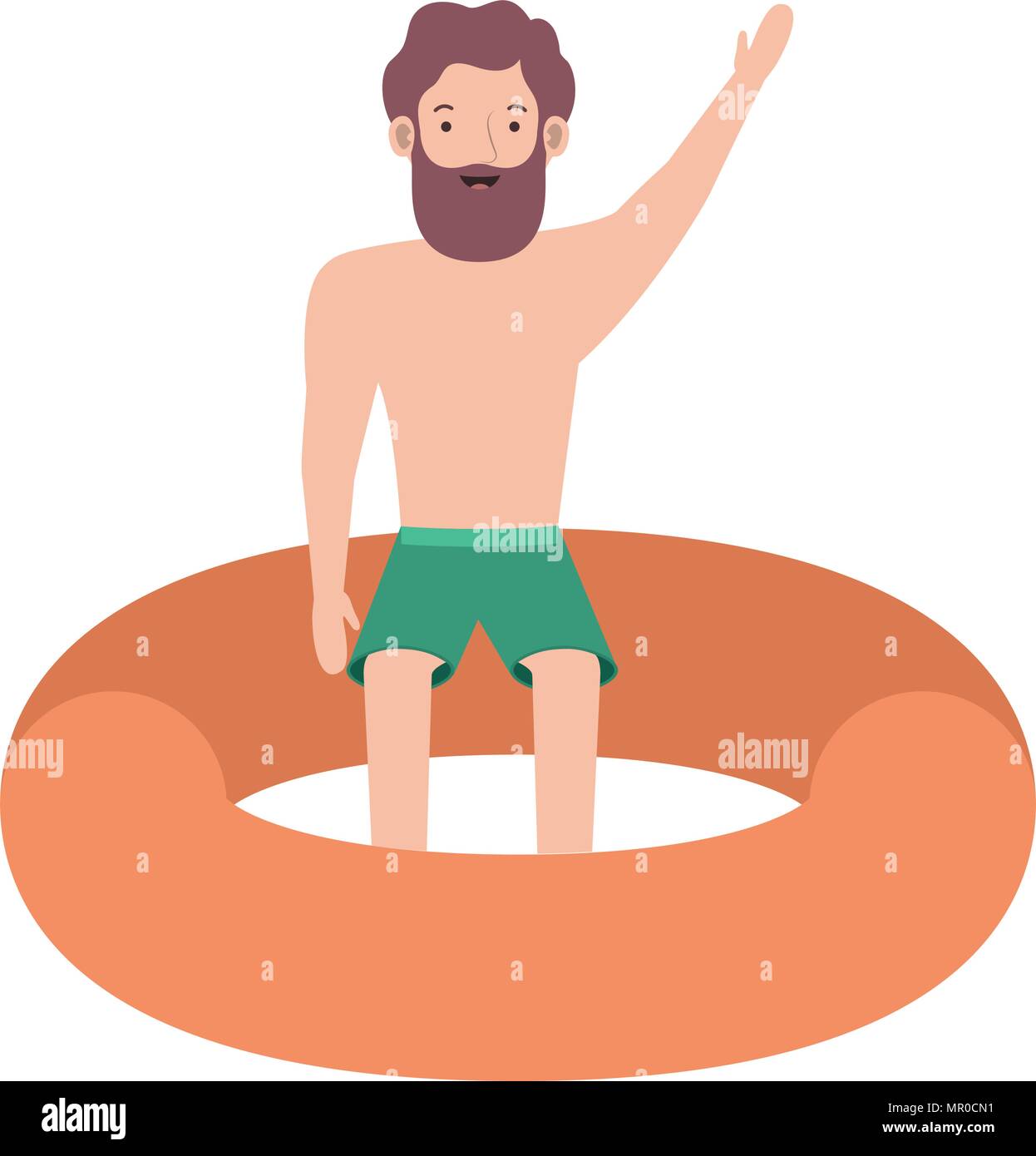 man in float character Stock Vector Image & Art - Alamy