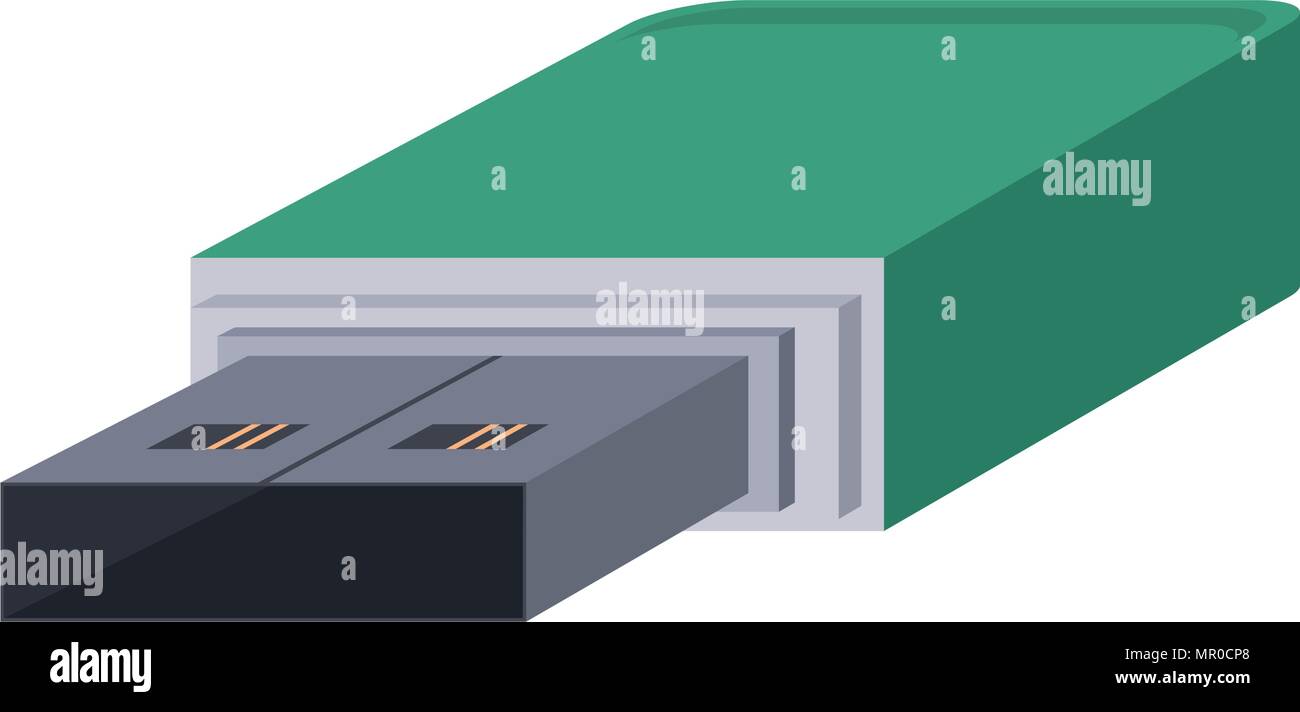 usb memory isometric icon Stock Vector Image & Art - Alamy