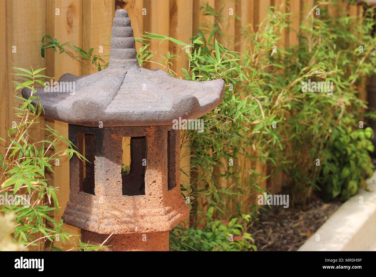 Terracotta garden lantern hi-res stock photography and images - Alamy