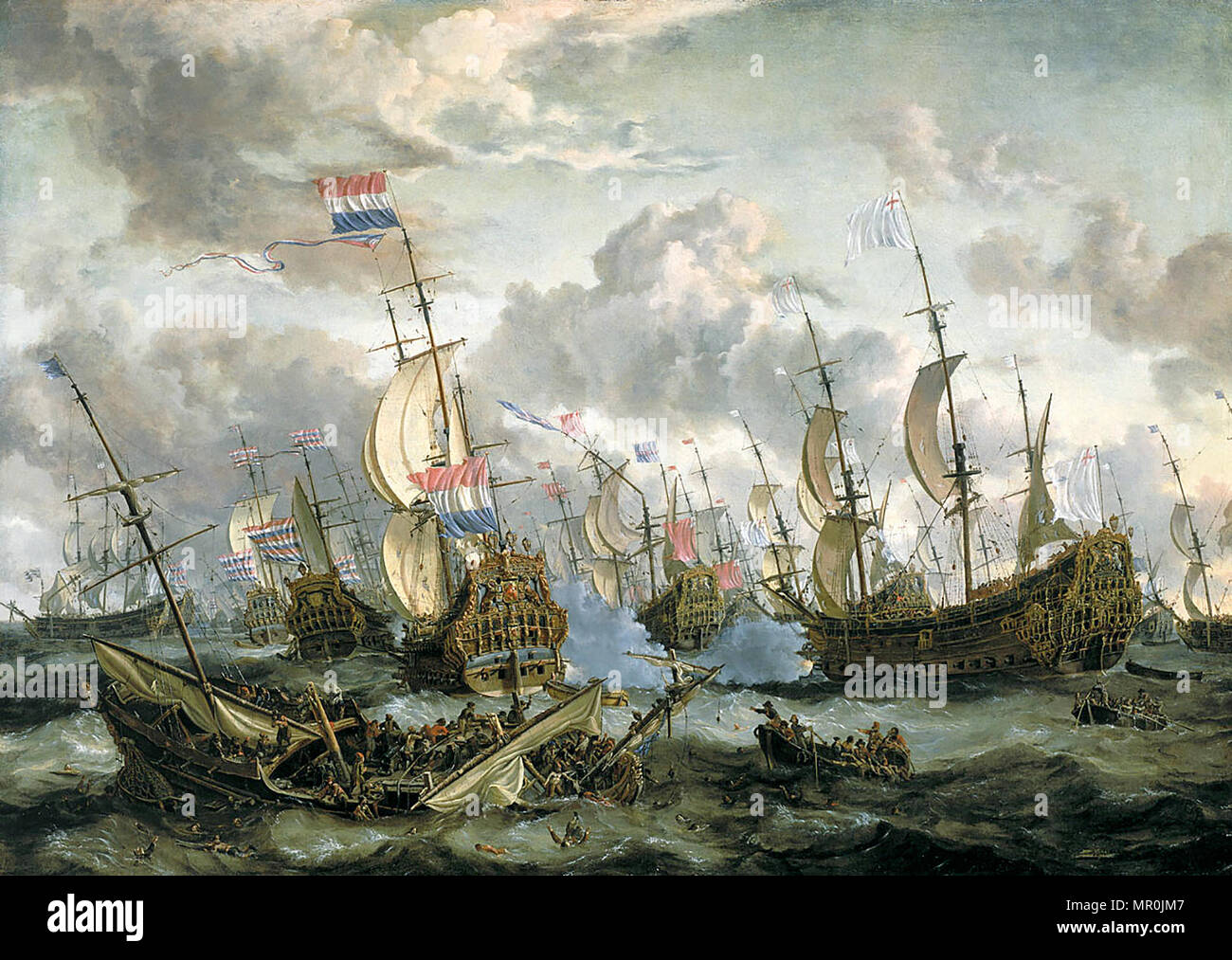 The Royal Prince and other Vessels at the Four Days Battle, June 1-4 ...