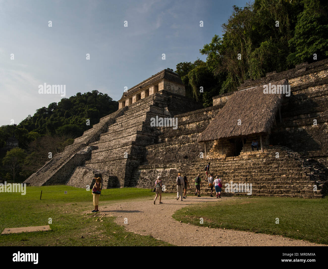 Palenque maya archaeological ruin hi-res stock photography and images ...
