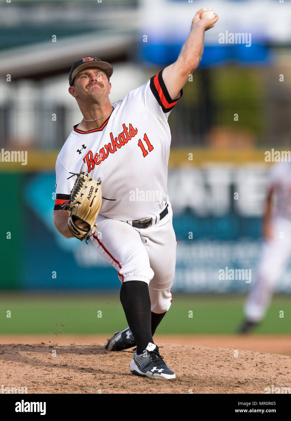 May 23, 2018: Sam Houston St. pitcher Seth Ballew (11) during the 2018 ...