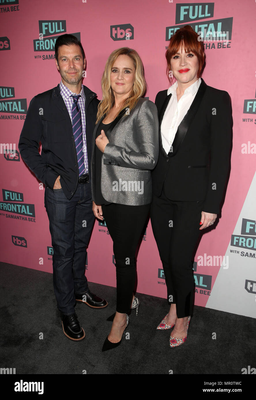 Beverly Hills, Ca. 24th May, 2018. Brett Weitz, Samantha Bee, Molly ...