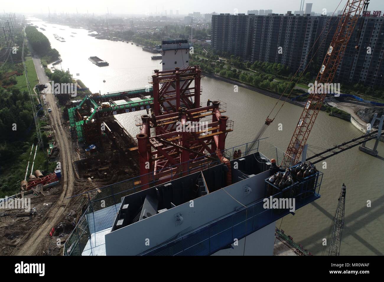 Huaihai road bridge hi-res stock photography and images - Alamy