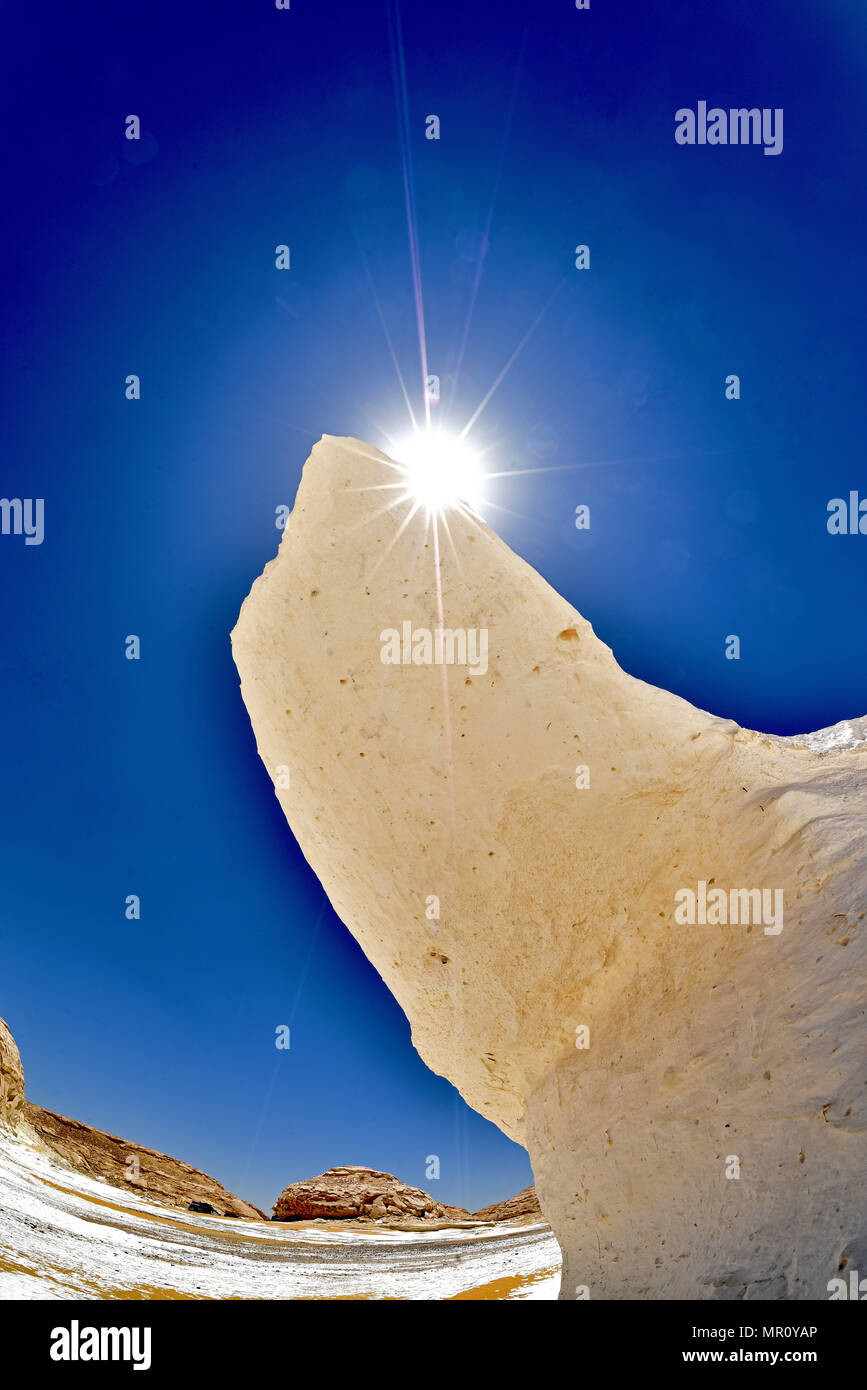 Chalk rock formation in the White Wests, taken on 18.05.2018. Photo ...