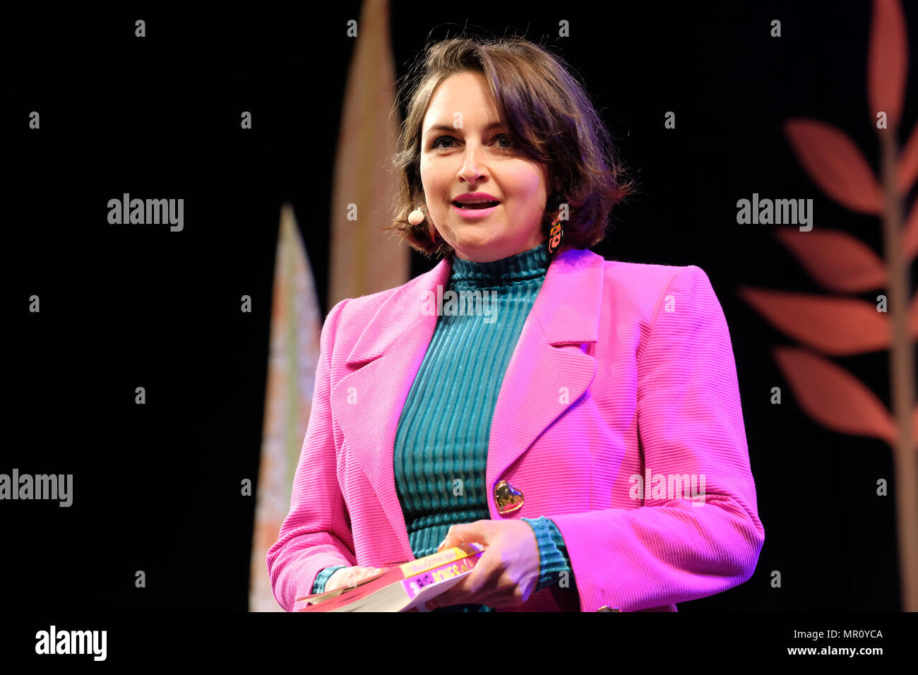 Hay on Wye, UK - May 2018 - Laura Dockrill poet and children's author ...