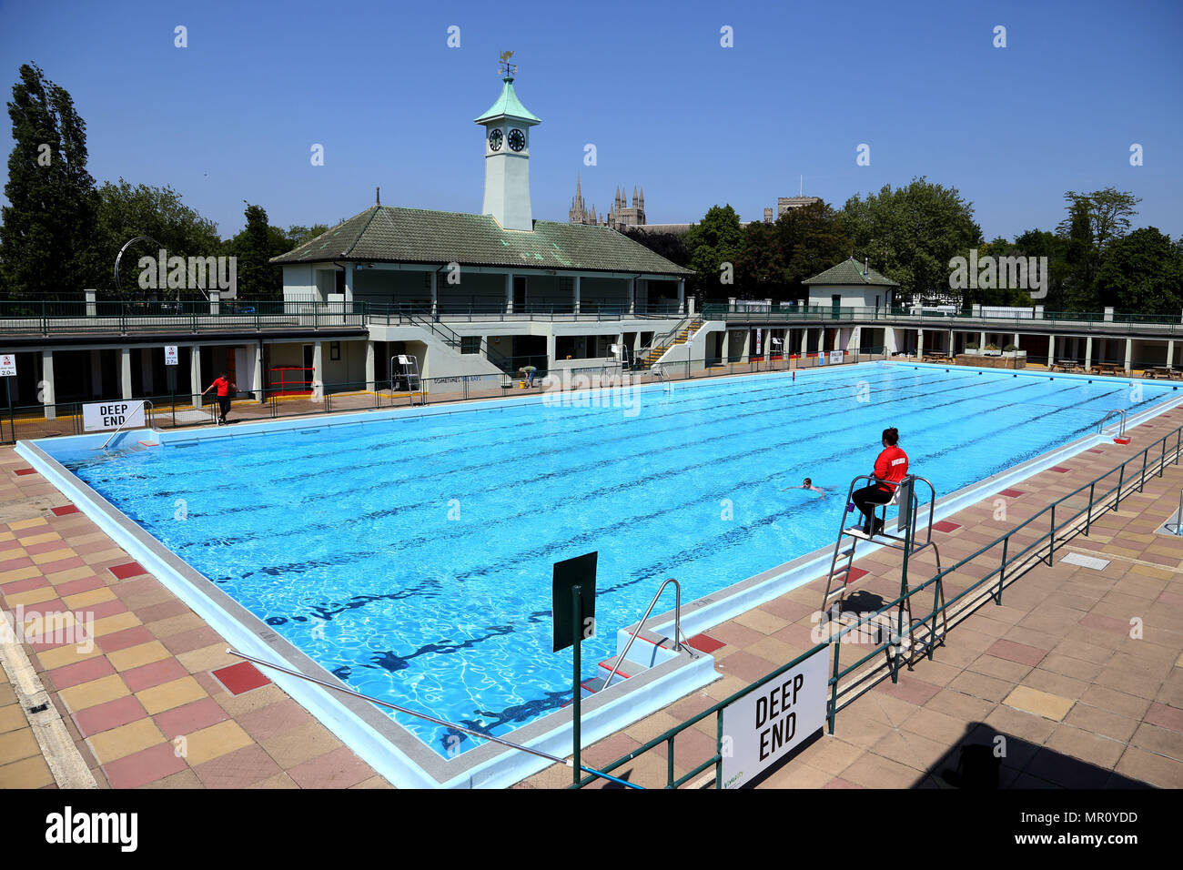 Peterborough, Cambridgeshire. 24th May, 2018. Before being opened to ...