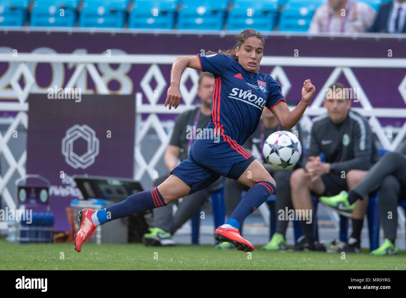 Amel Majri of Lyon during the UEFA Women's Champions League Final match ...