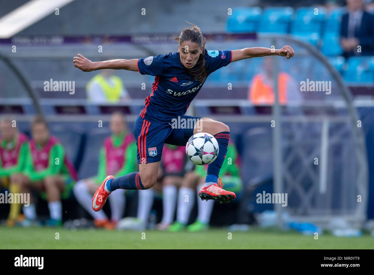 Amel Majri of Lyon during the UEFA Women's Champions League Final match ...