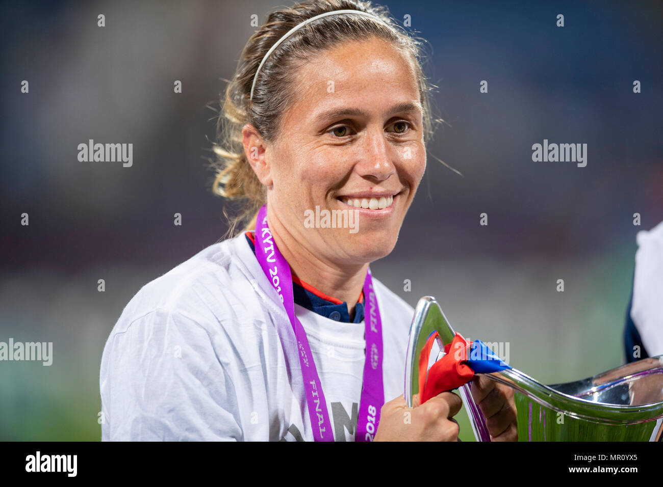Camille Abily of Lyon during the UEFA Women's Champions League Final ...