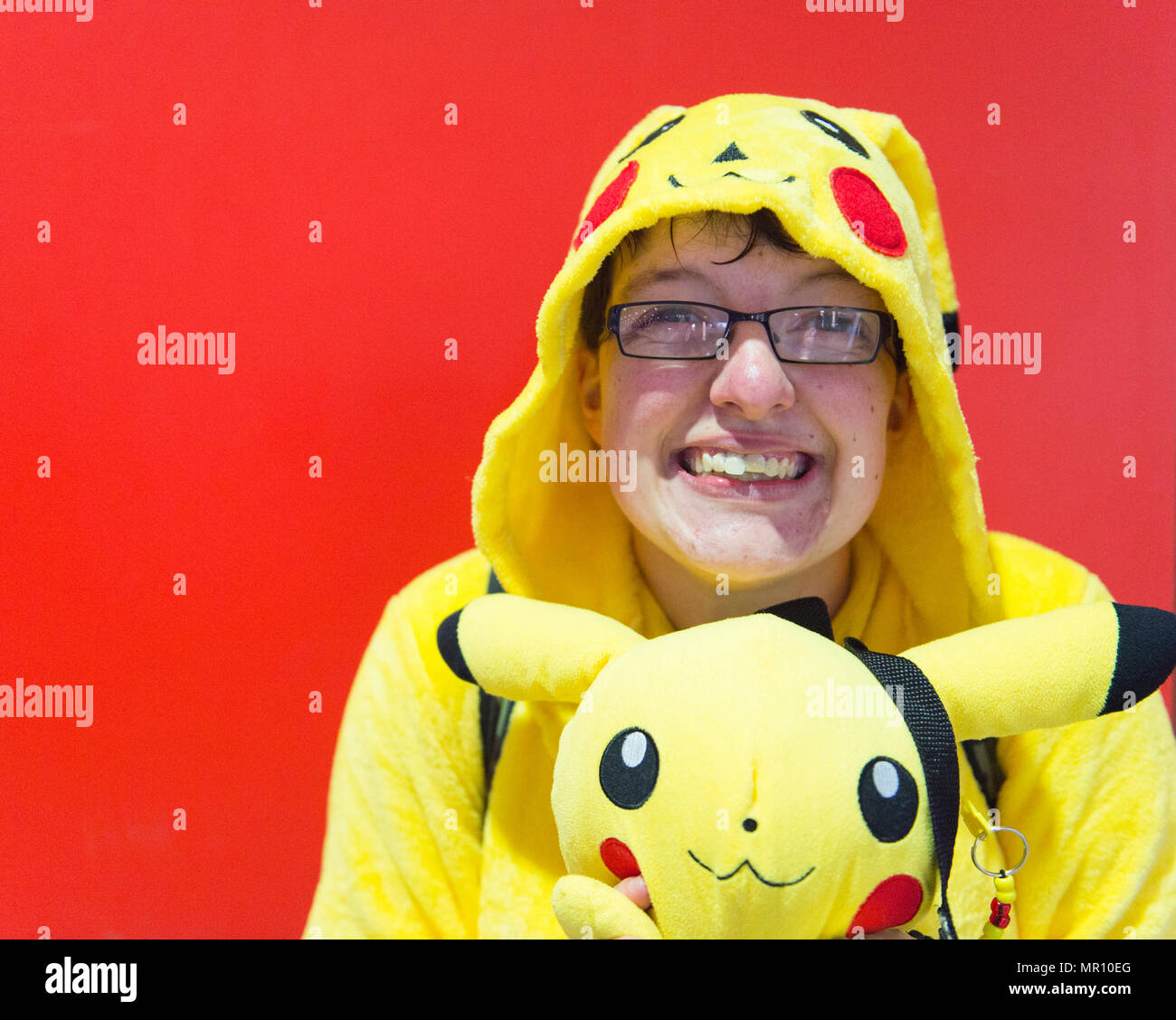 ExCel, London, UK. 25 May, 2018. Cosplayers descend on ExCel for the ...