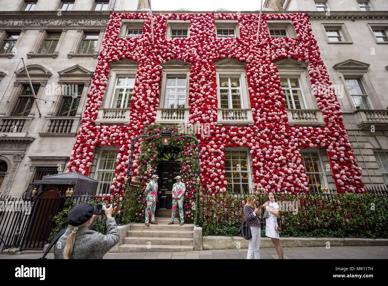 London, UK. 25th May 2018. Annabel's private members club in Mayfair ...