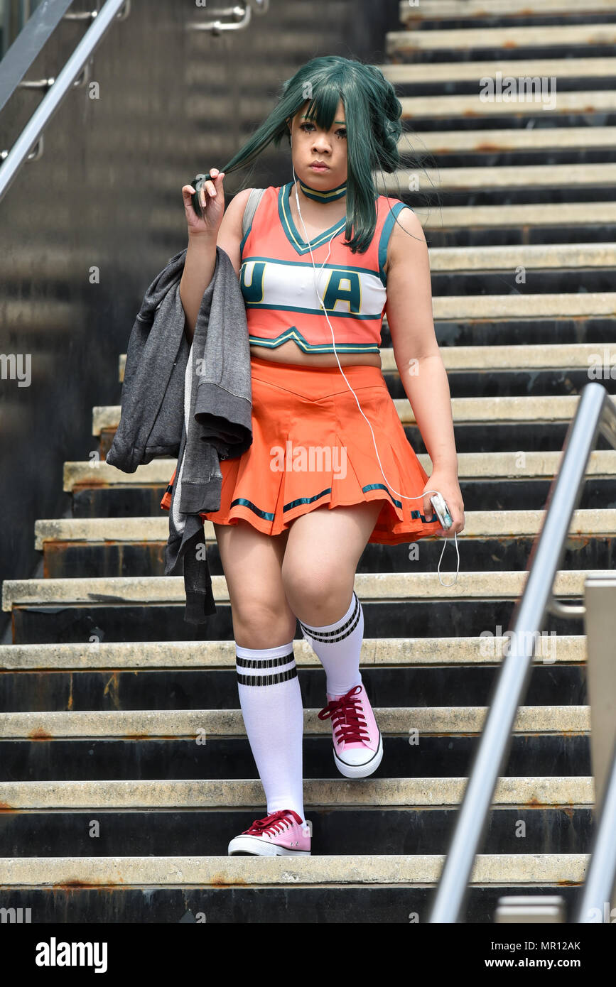 Excel, London, UK. 25th May 2018. Comic culture fans in cosplay at the ...