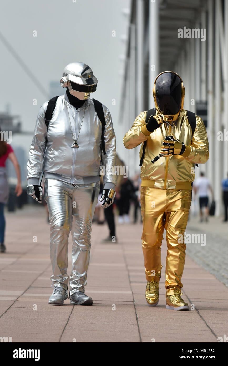 Excel, London, UK. 25th May 2018. Comic culture fans in cosplay at the ...