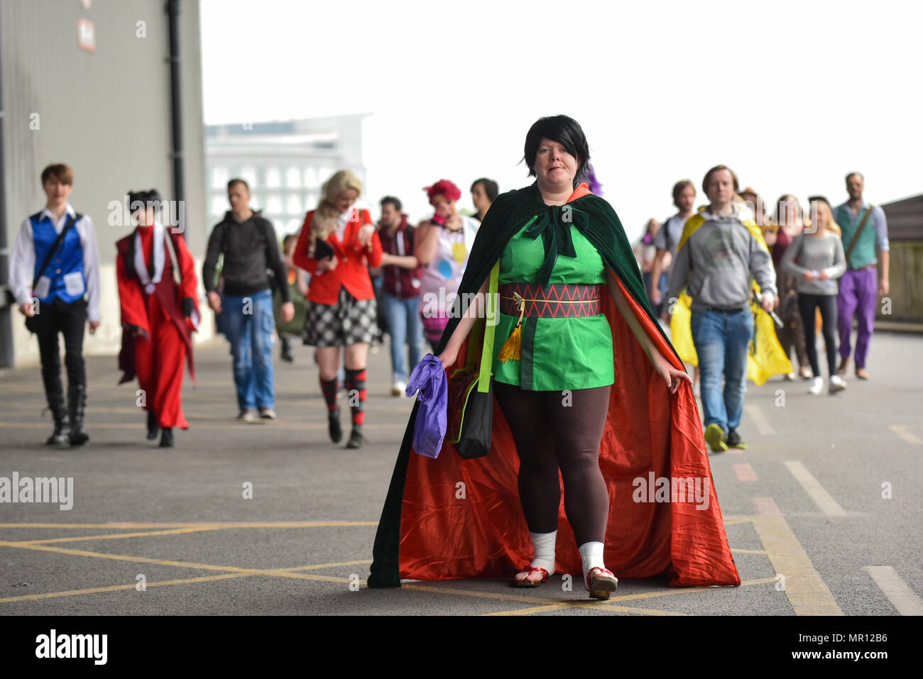 Excel, London, UK. 25th May 2018. Comic culture fans in cosplay at the ...