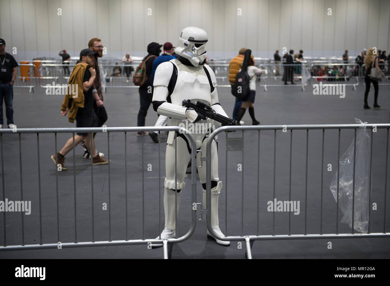 ExCel, London, UK. 25 May, 2018. Cosplayers descend on ExCel for the ...