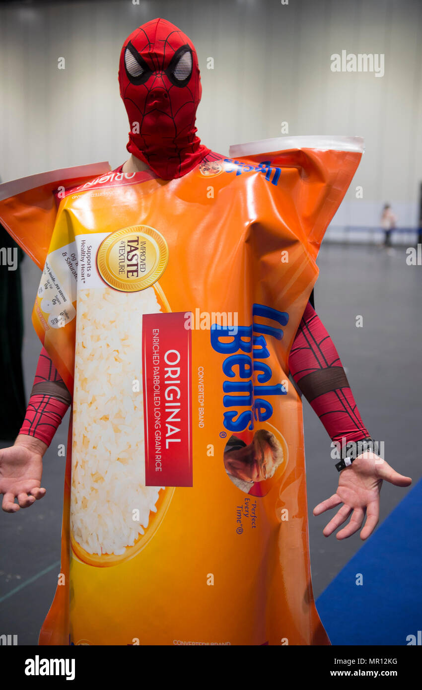 ExCel, London, UK. 25 May, 2018. Cosplayers descend on ExCel for the ...