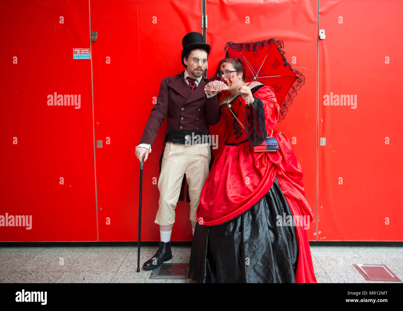 ExCel, London, UK. 25 May, 2018. Cosplayers descend on ExCel for the ...