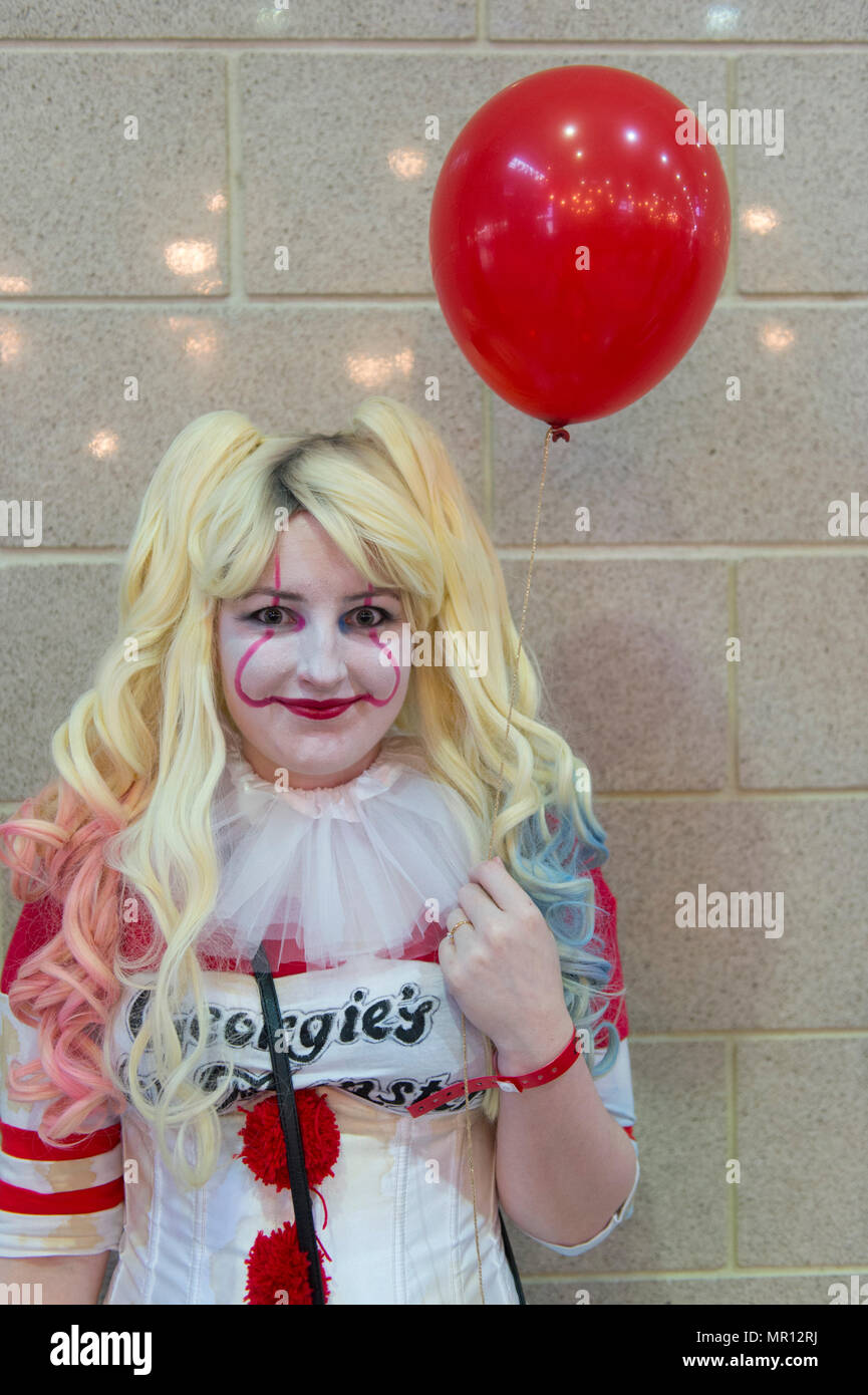 ExCel, London, UK. 25 May, 2018. Cosplayers descend on ExCel for the ...