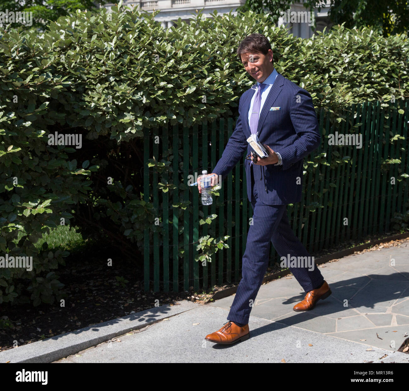 White House Deputy Press Secretary Hogan Gidley returns to the White ... White House Deputy Press Secretary Hogan Gidley returns to the White ...