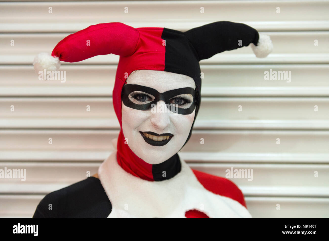 ExCel, London, UK. 25 May, 2018. Cosplayers descend on ExCel for the ...