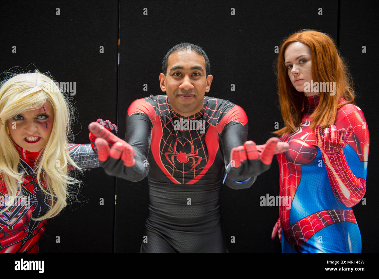 ExCel, London, UK. 25 May, 2018. Cosplayers descend on ExCel for the ...