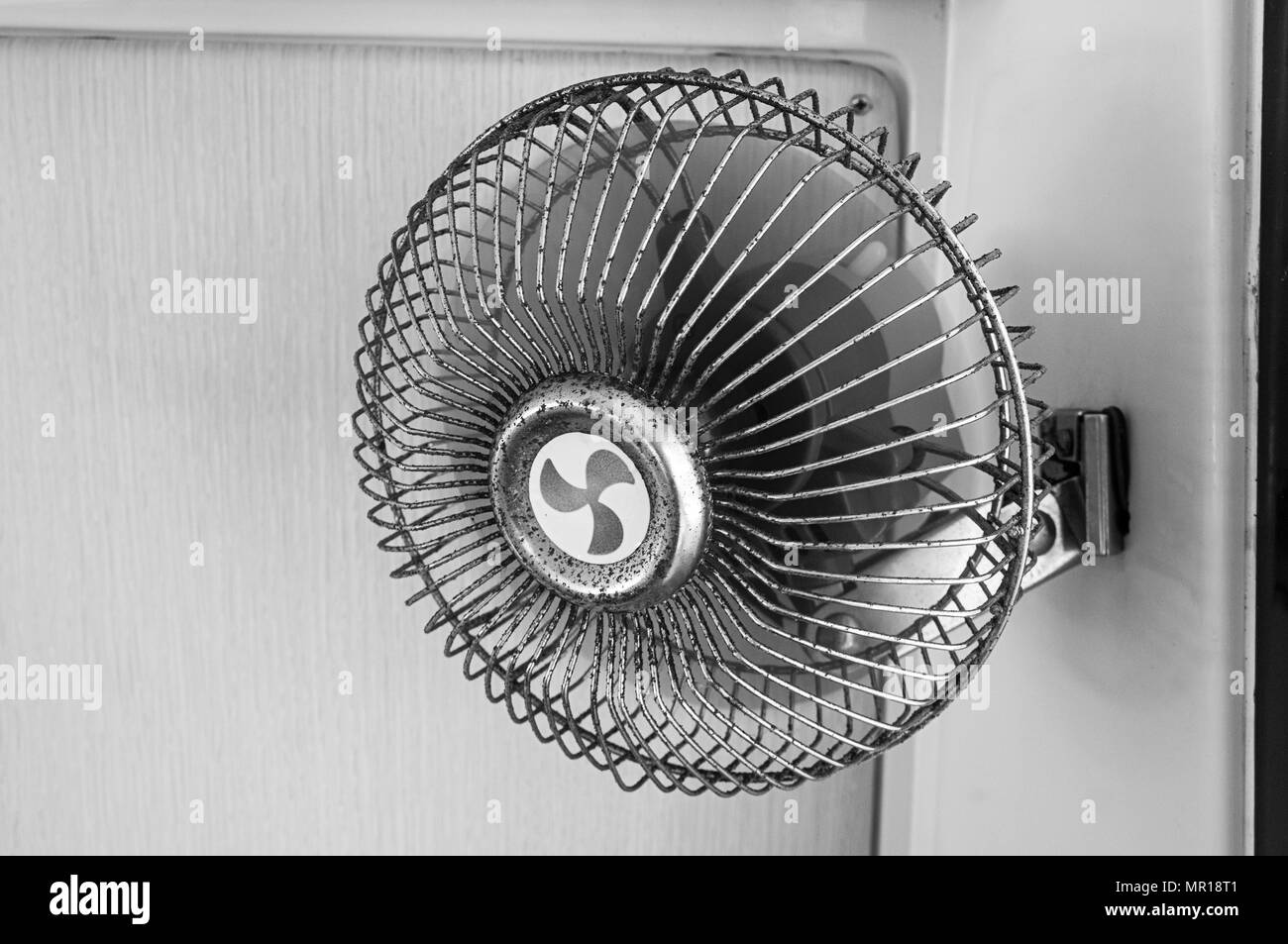Old electric fan Black and White Stock Photos & Images - Alamy