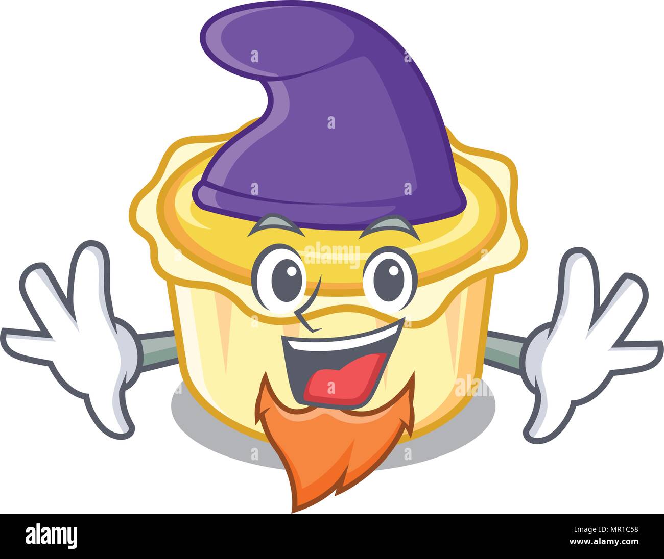 Elf egg tart character cartoon Stock Vector Image & Art - Alamy