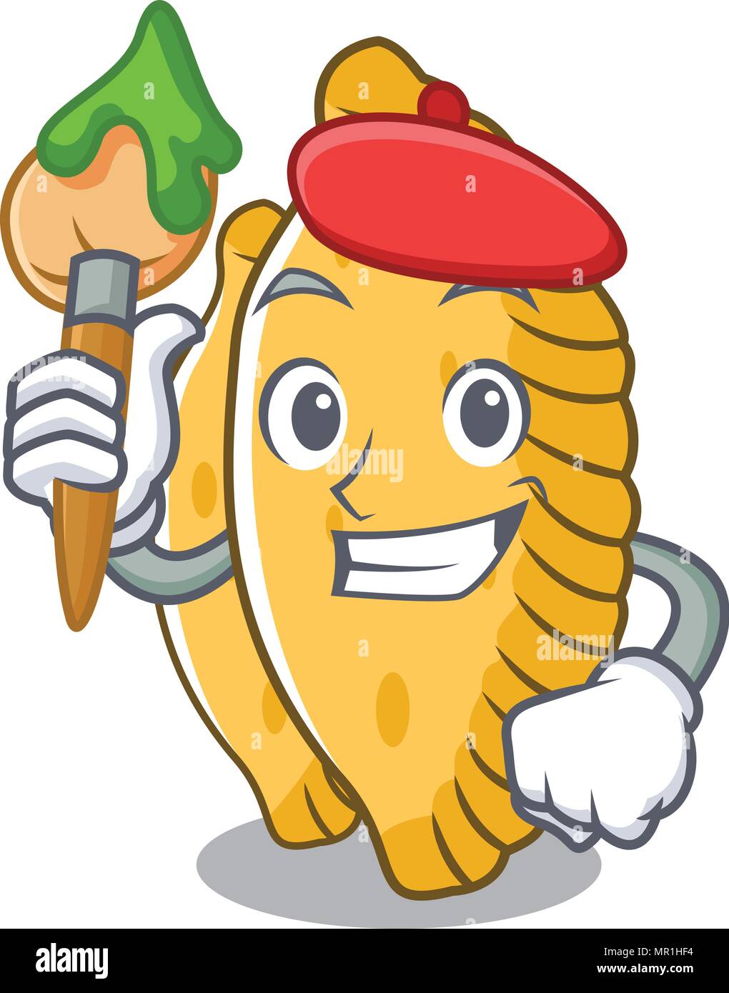 Artist pastel character cartoon style Stock Vector Image & Art - Alamy