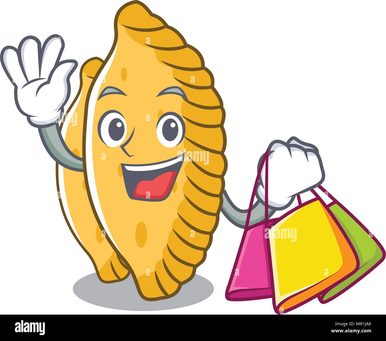 Shopping pastel character cartoon style Stock Vector Image & Art - Alamy