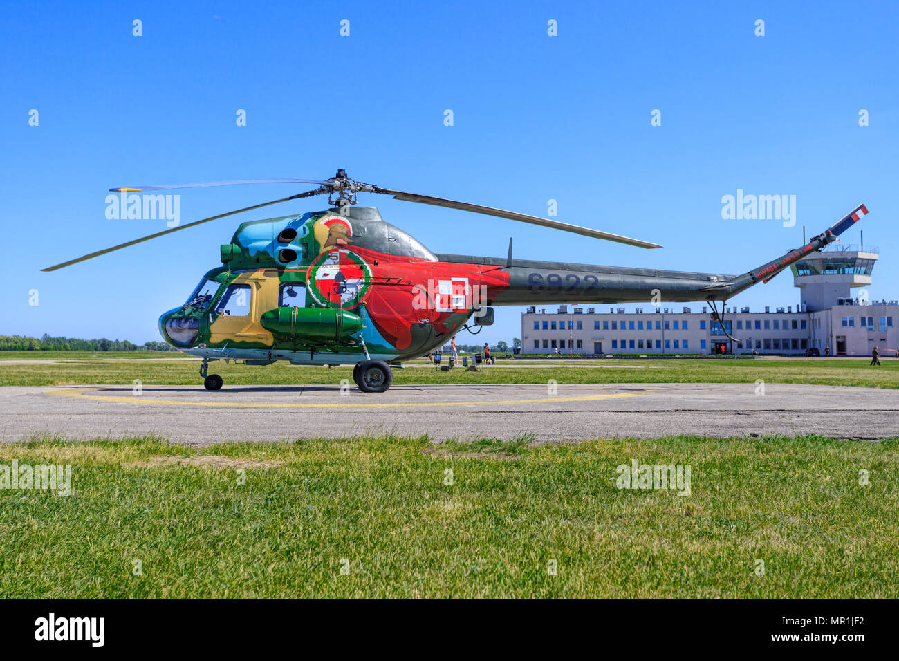 PZL-Swidnik Mi-2 Hoplite from Poland - Air Force Stock Photo - Alamy