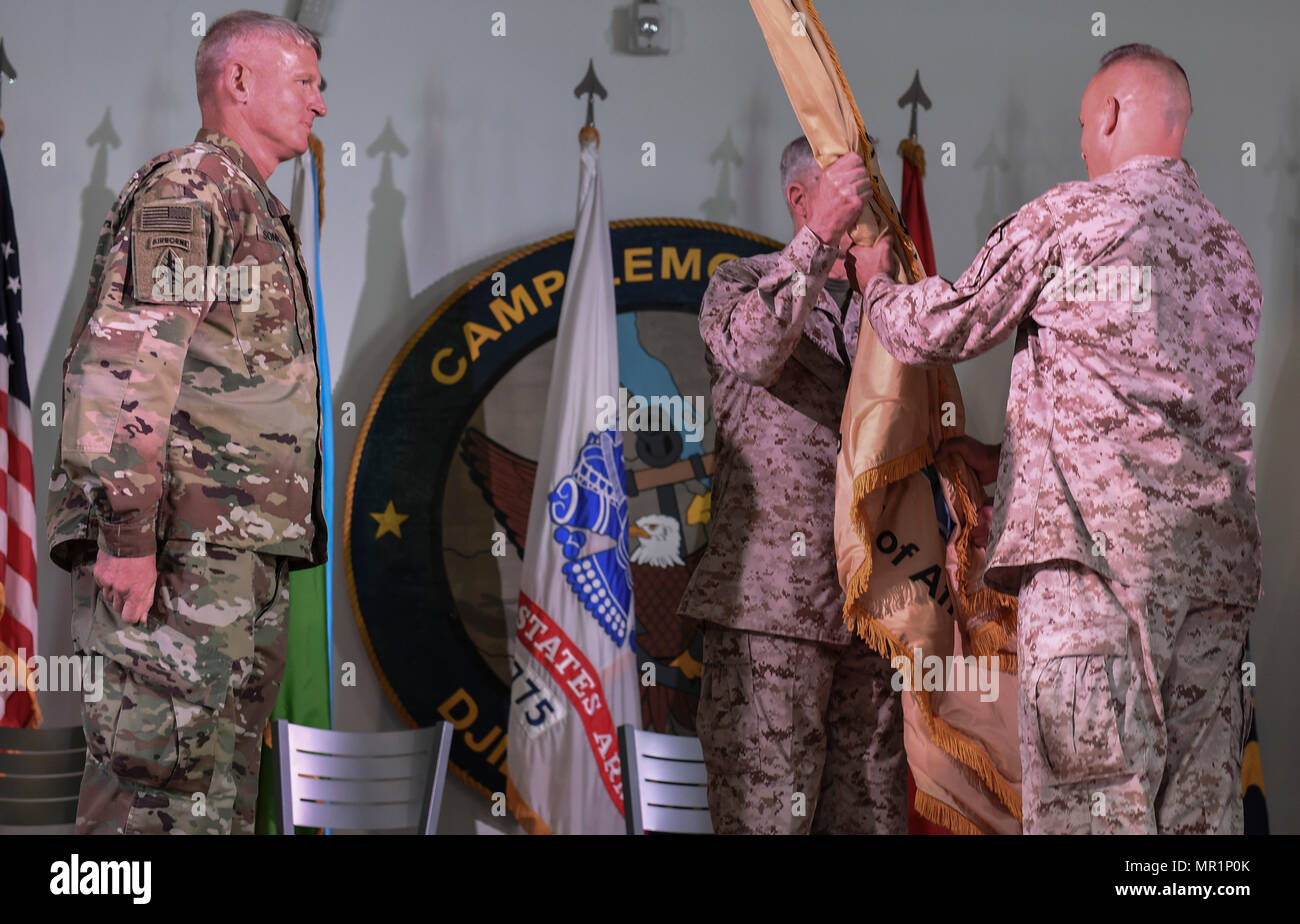 U.S. Marine Corps Gen. Thomas Waldhauser, U.S. Africa Command commander ...