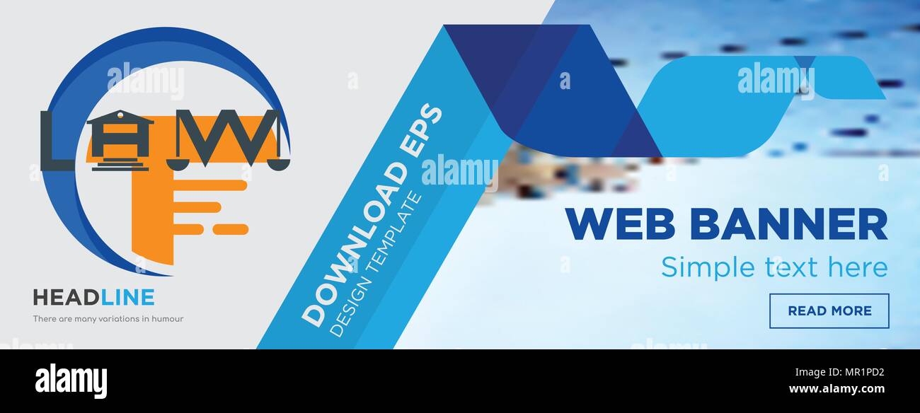 traders concept horizontal webpage banner template design on abstract ...