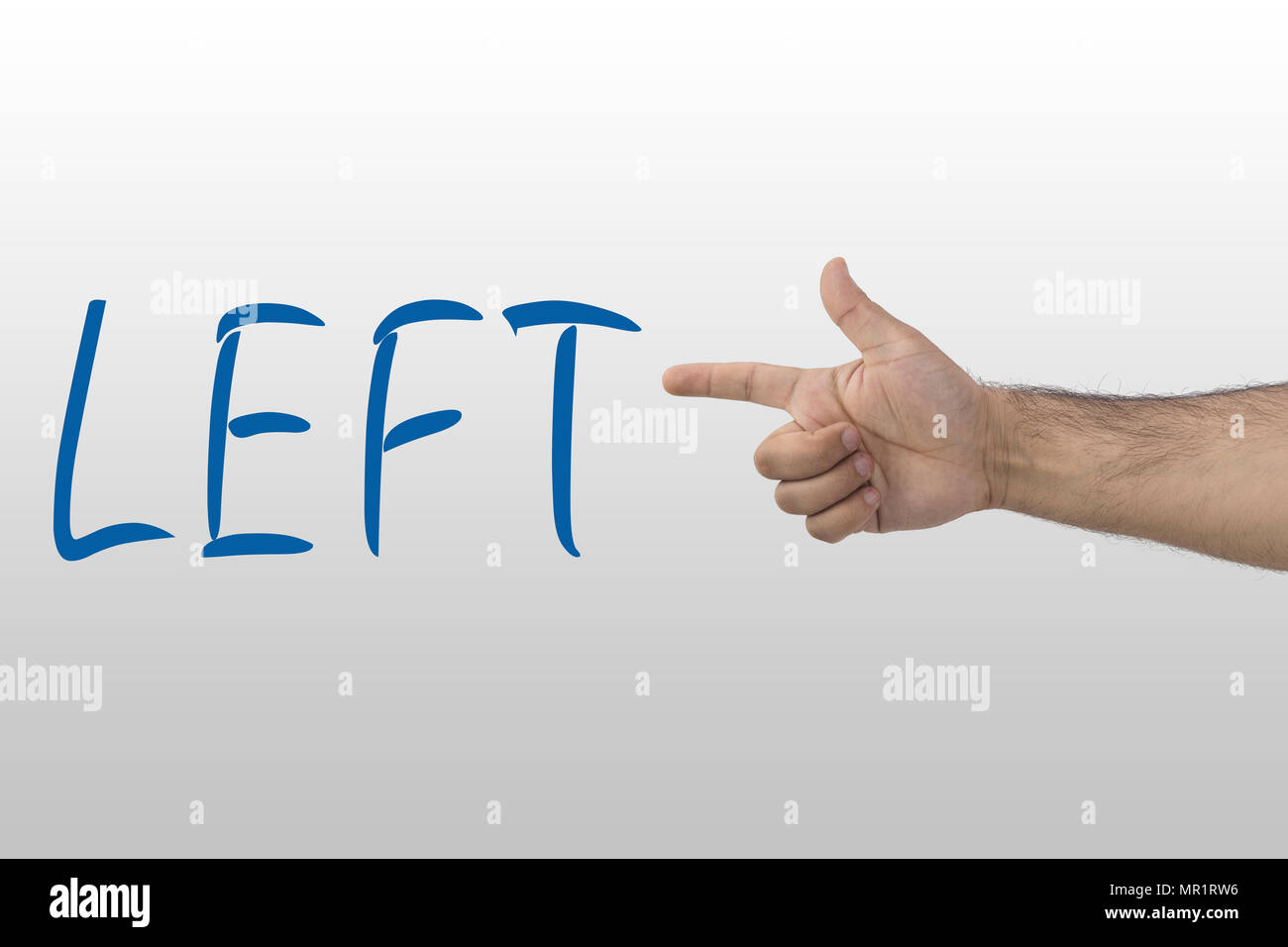 Direction Signs Hand