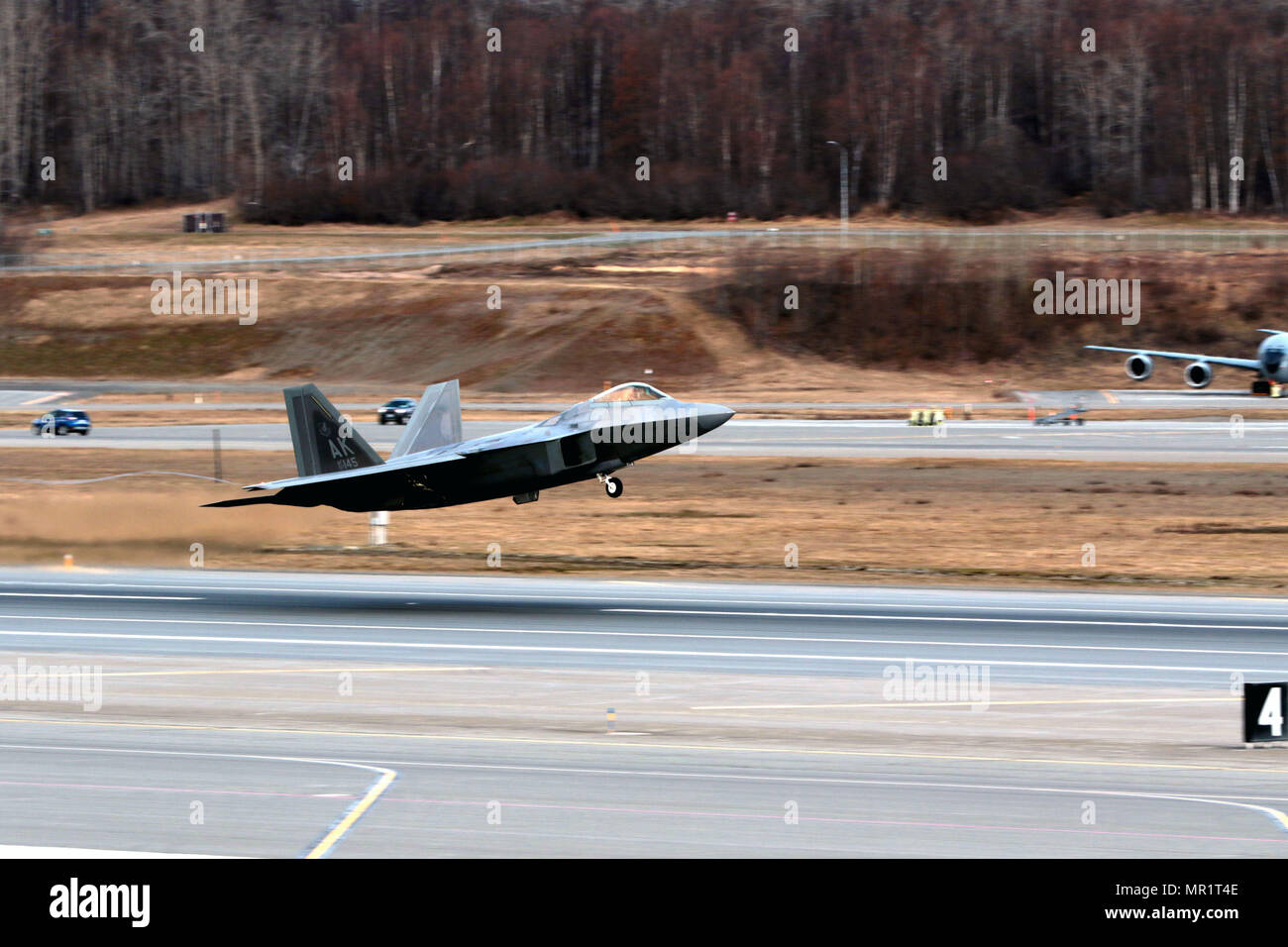 JOINT BASE ELMENDORF-RICHARDSON, Alaska -- An Air Force 3rd Wing F-22 ...