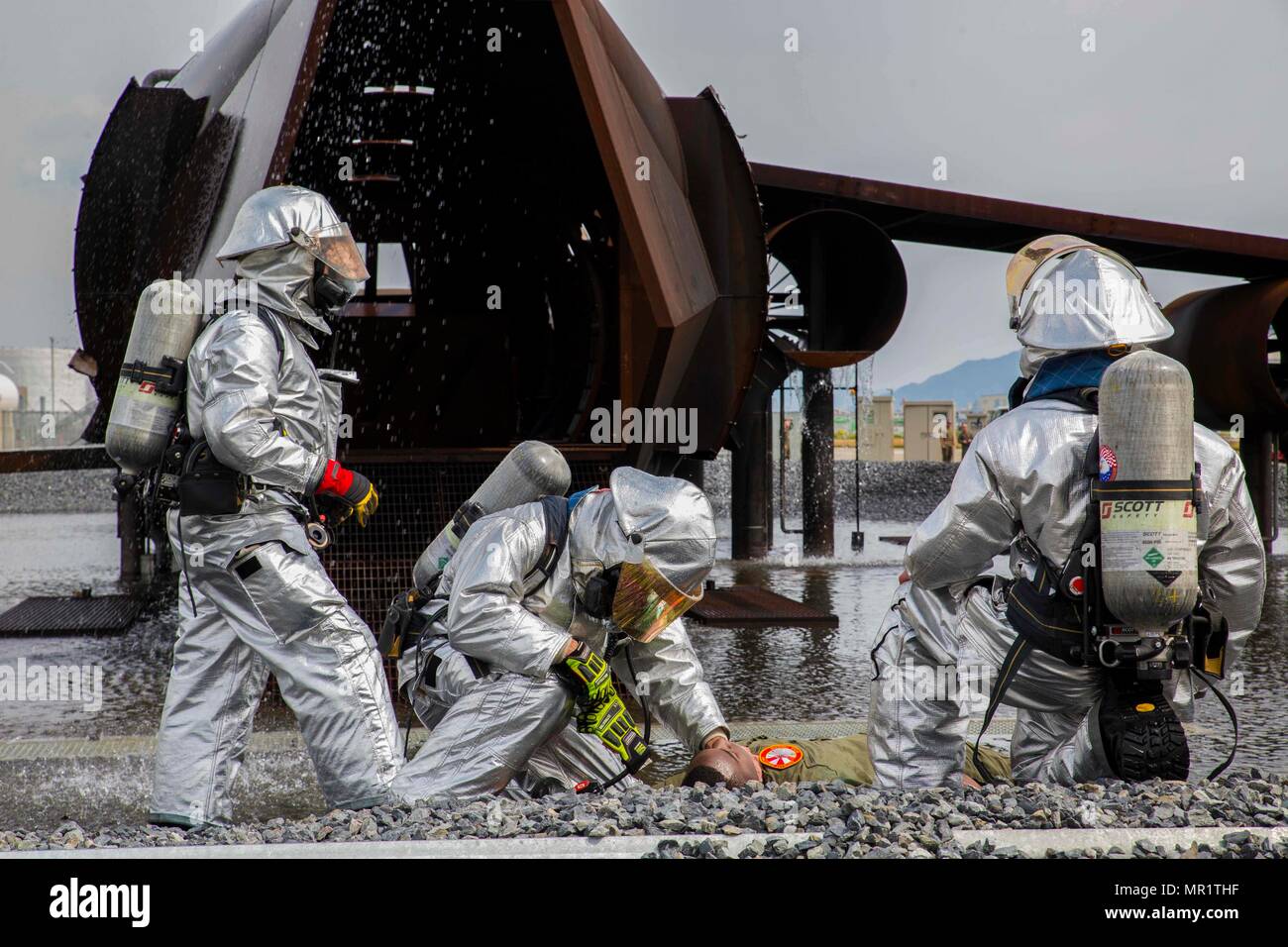 Firefighting train water tank hi-res stock photography and images - Alamy