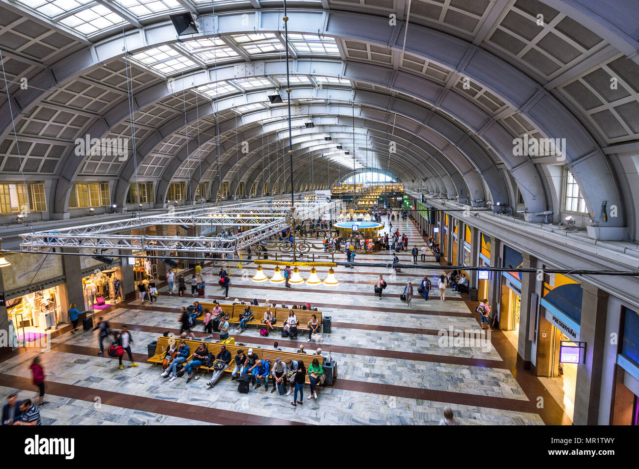 Stockholm, Sweden - Central train station Stock Photo - Alamy