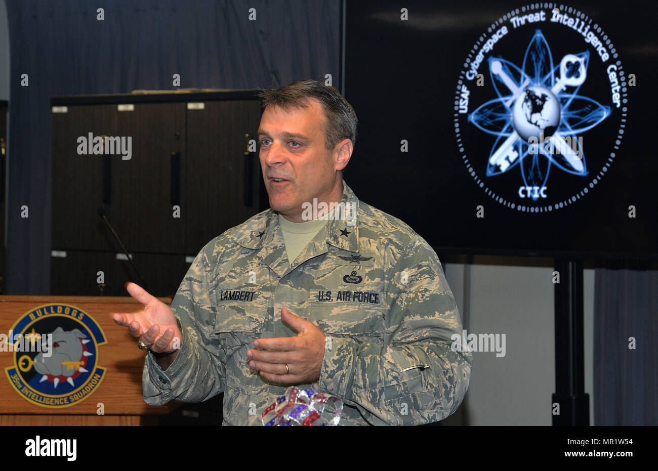 Brig. Gen. Peter Lambert, director of intelligence, Headquarters Air ...