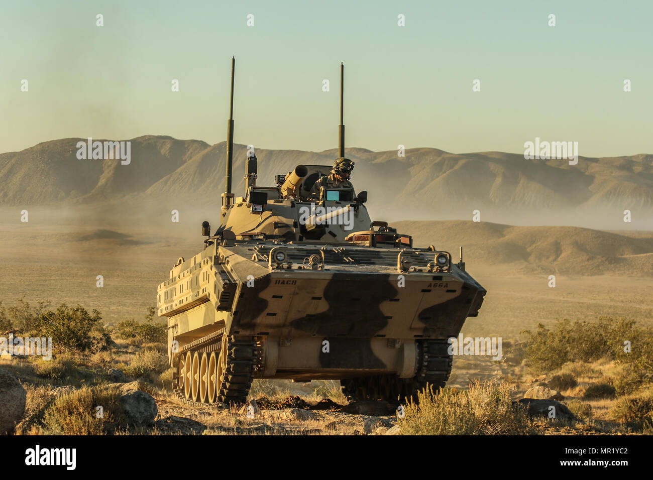 FORT IRWIN, Calif. — An OPFOR Surrogate Vehicle from Assassin Troop ...