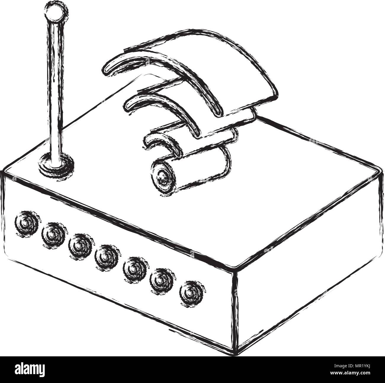 router device isometric icon Stock Vector Image & Art - Alamy