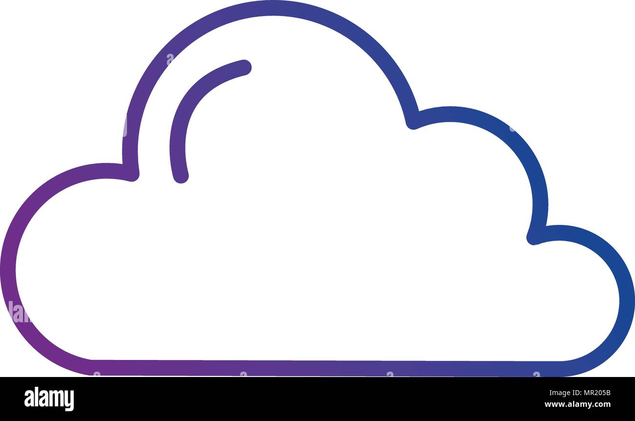 cloud sky isolated icon Stock Vector Image & Art - Alamy
