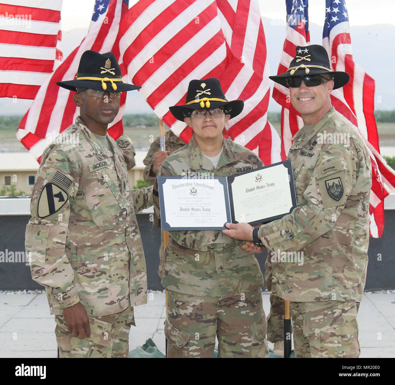 The 1st Cavalry Division Sustainment Brigade hosted a mass reenlistment ...