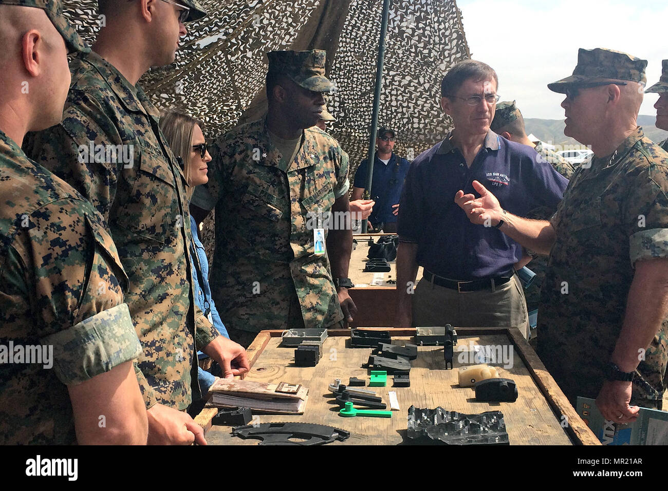 Acting Secretary of the Navy the Honorable Sean Stackley and Commandant ...
