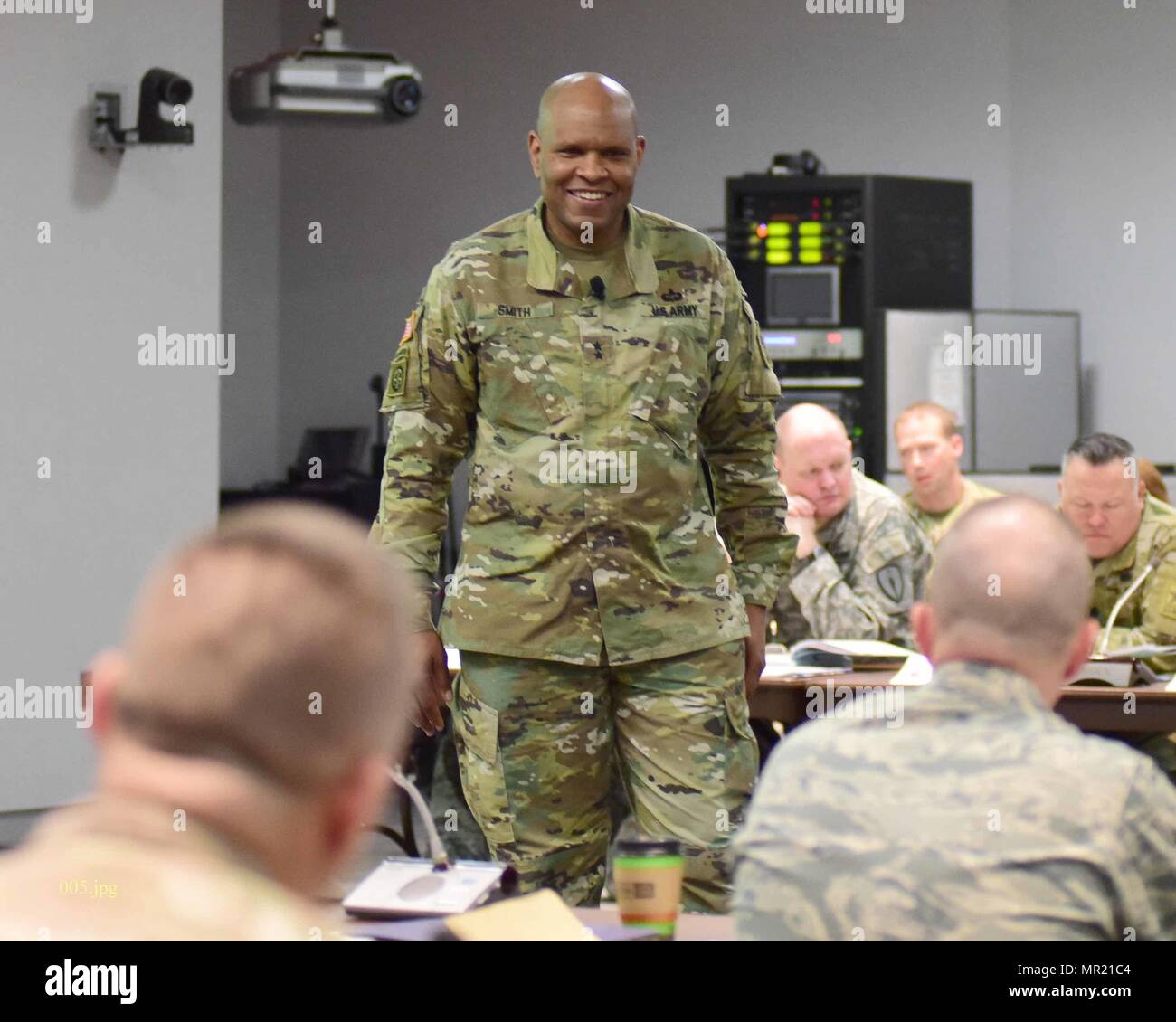 Army Maj. Gen. Leslie C. Smith, Deputy Inspector General, U.S. Army ...
