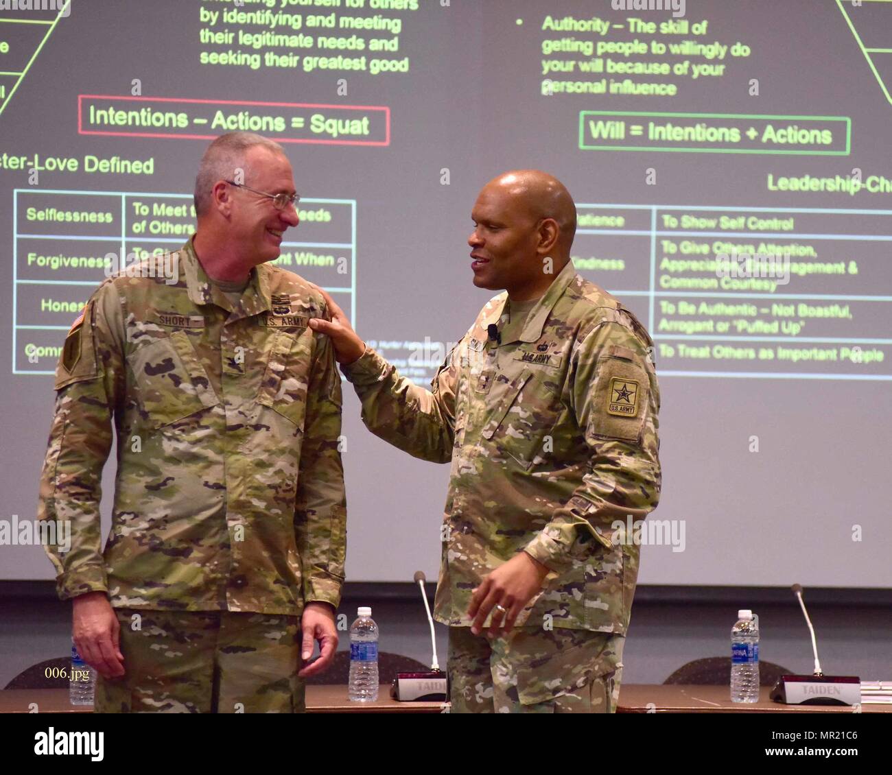 Army Maj. Gen. Leslie C. Smith, Deputy Inspector General, U.S. Army ...